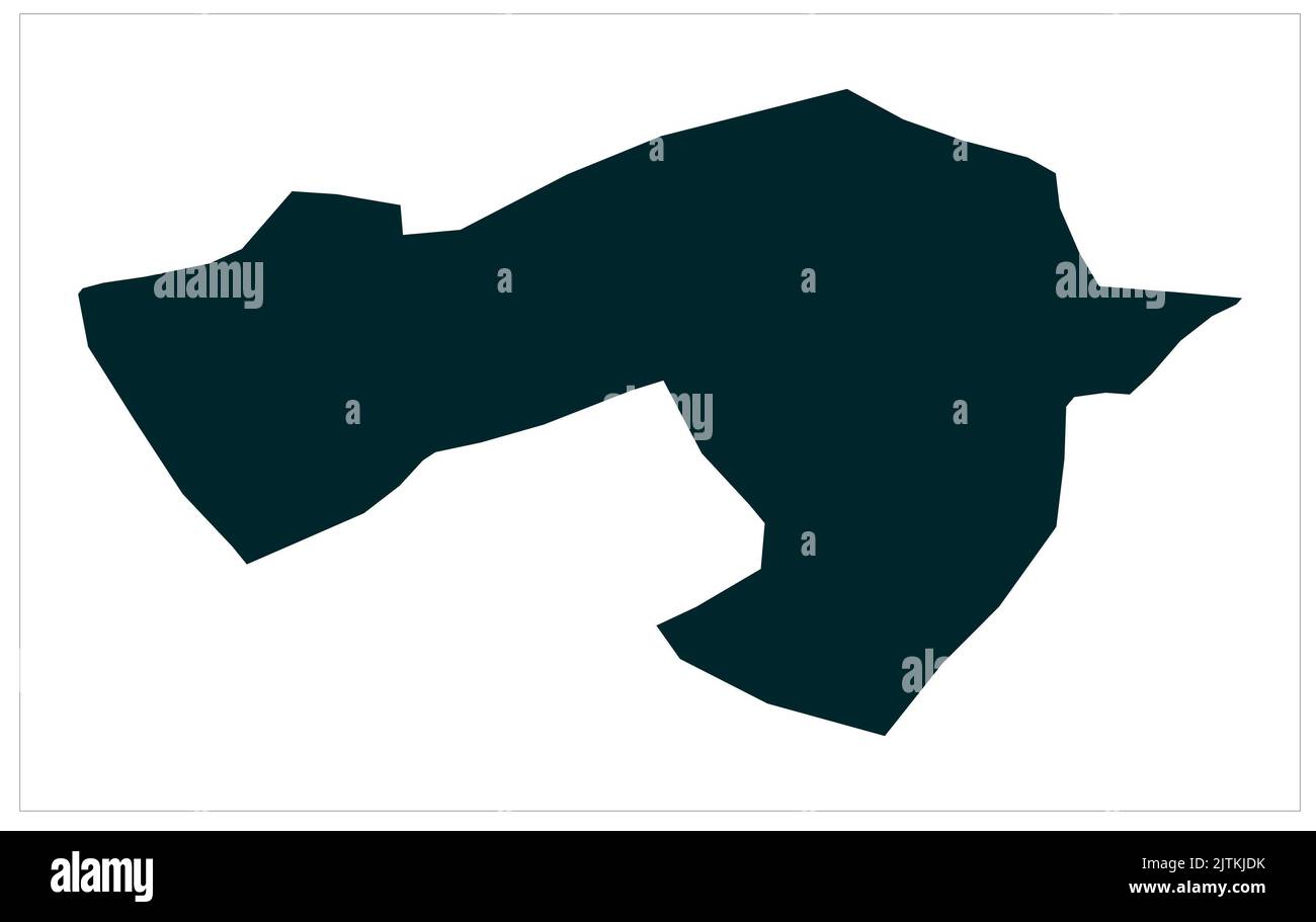 FCT Provience Pakistan Vector Map Illustration on white background ...