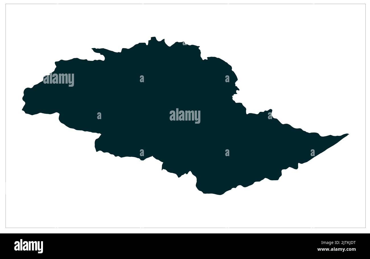 Pakistan Northern Areas State vector map illustration , Pakistan vector ...