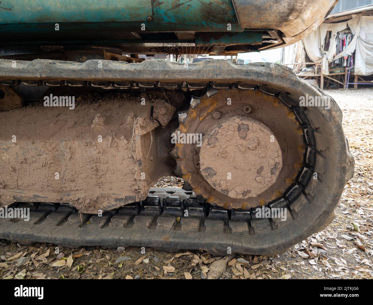 Tread from excavator wheel hi-res stock photography and images - Alamy