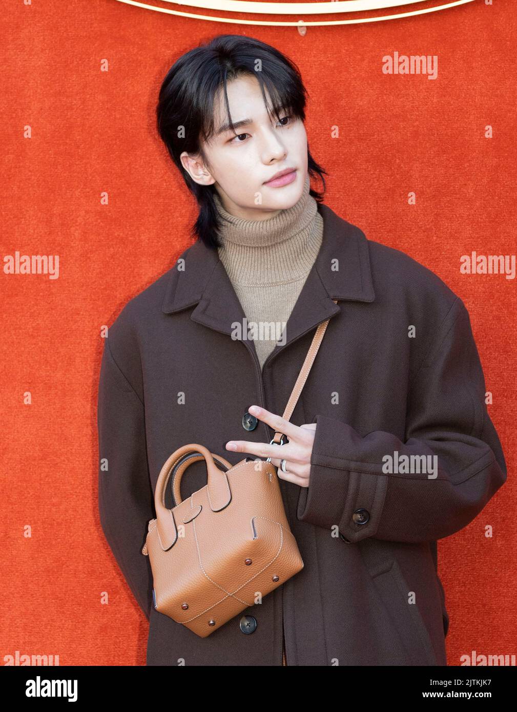 31 Aug 2022 – Seoul, South Korea : South Korean Hyunjin, member of K-Pop boy band Stray Kids ...