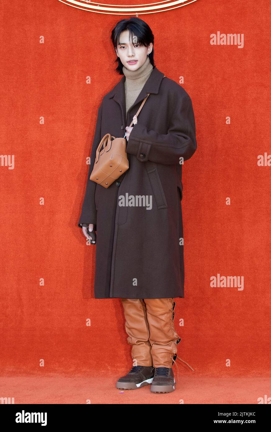 31 Aug 2022 – Seoul, South Korea : South Korean Hyunjin, member of K-Pop boy band Stray Kids ...