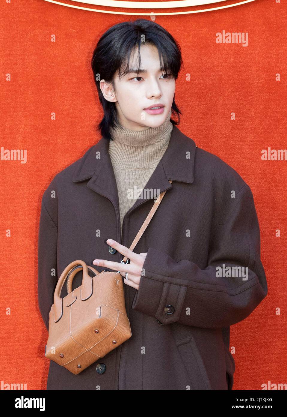 31 Aug 2022 – Seoul, South Korea : South Korean Hyunjin, member of K-Pop boy band Stray Kids ...