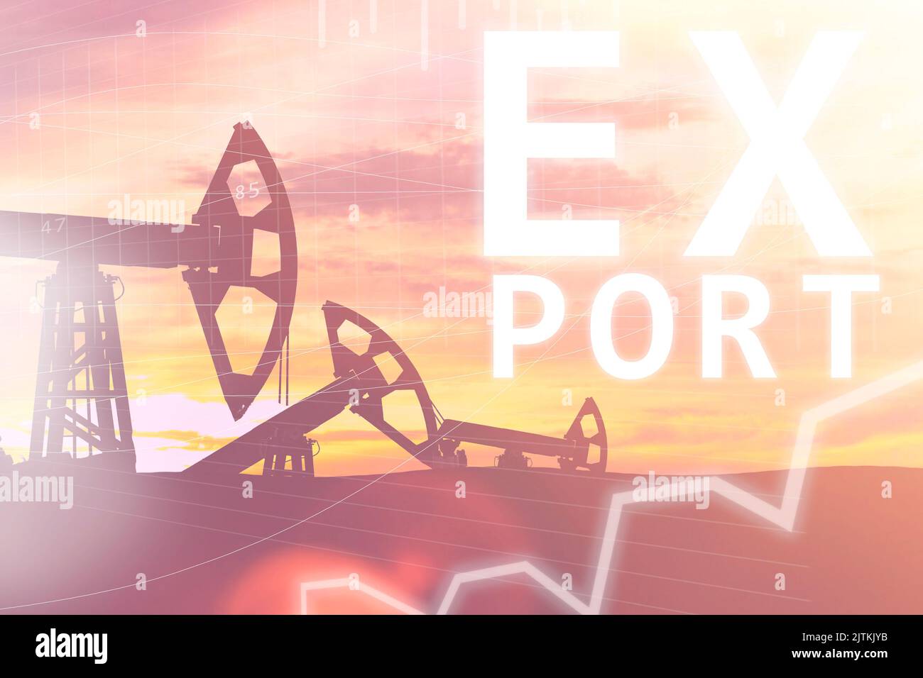 Export of oil. Increase in the export of oil products abroad. Oil ...