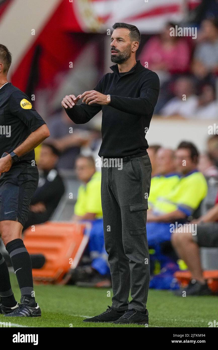 EINDHOVEN, Netherlands, 31-08-2022, football, Philips stadium, Dutch ...