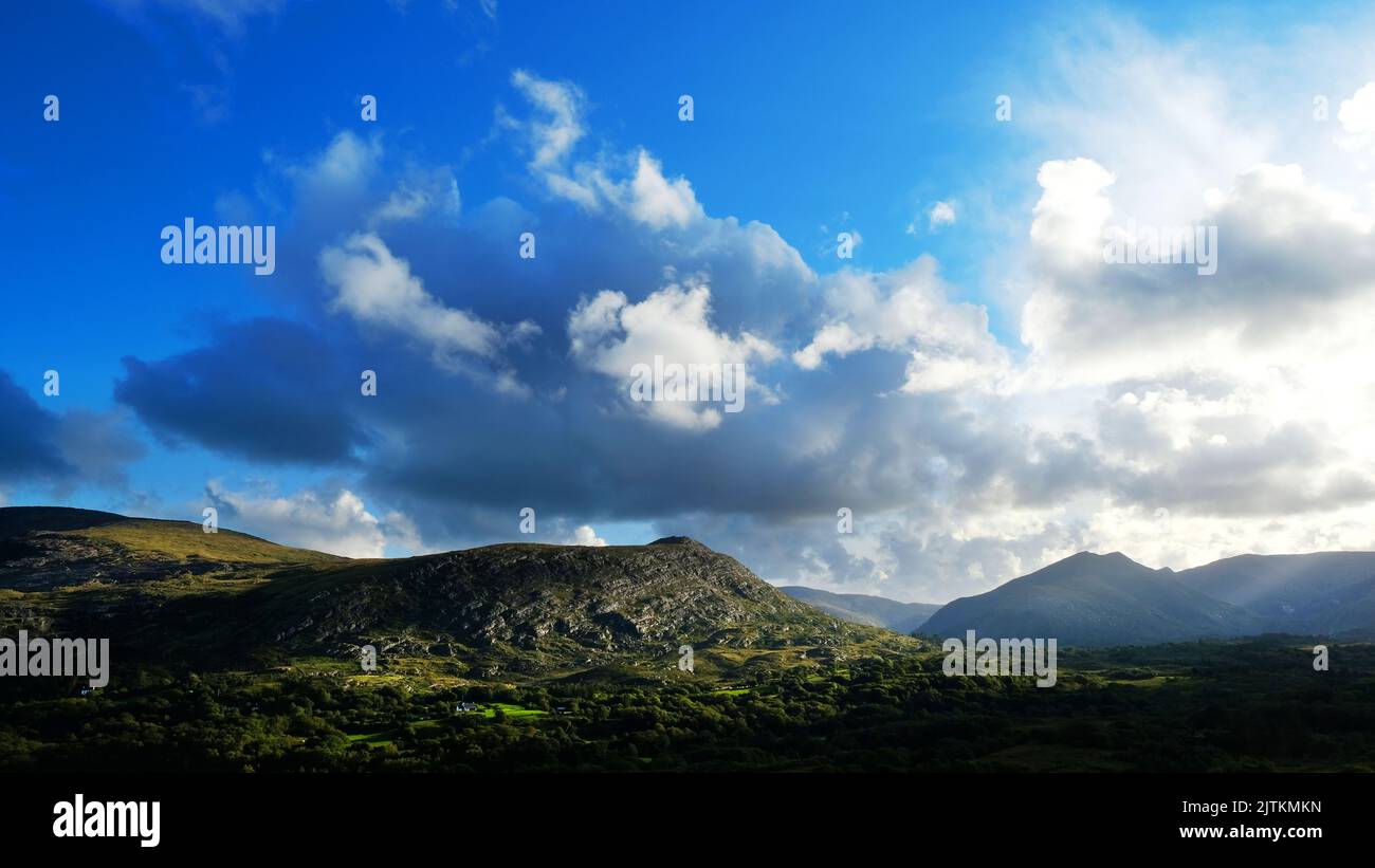 Tha Caha Mountains on the Beara Peninsula, County Kerry, Ireland - John ...