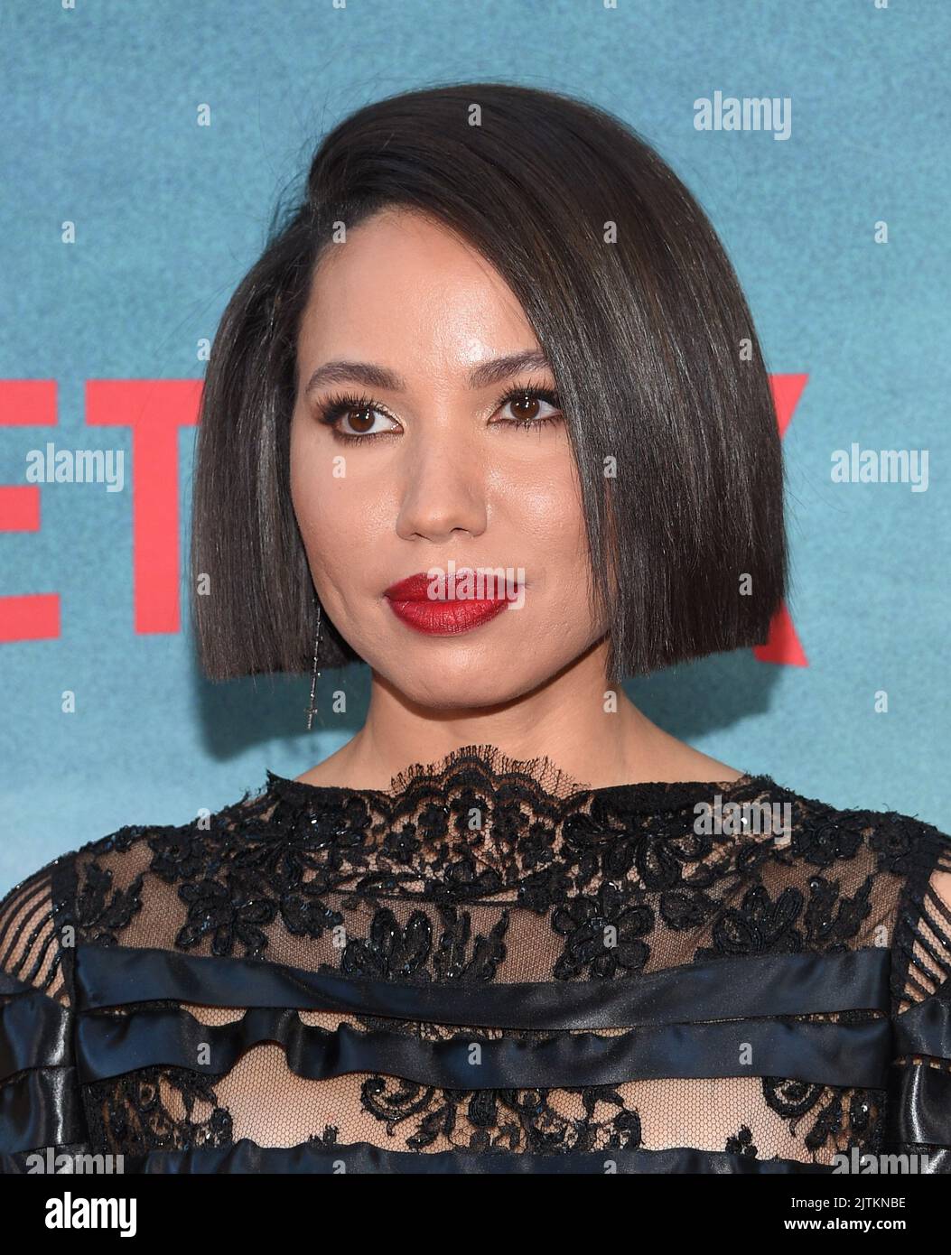 Jurnee Smollett arriving to Netflix’s ‘Day Shift’ Los Angeles Premiere ...