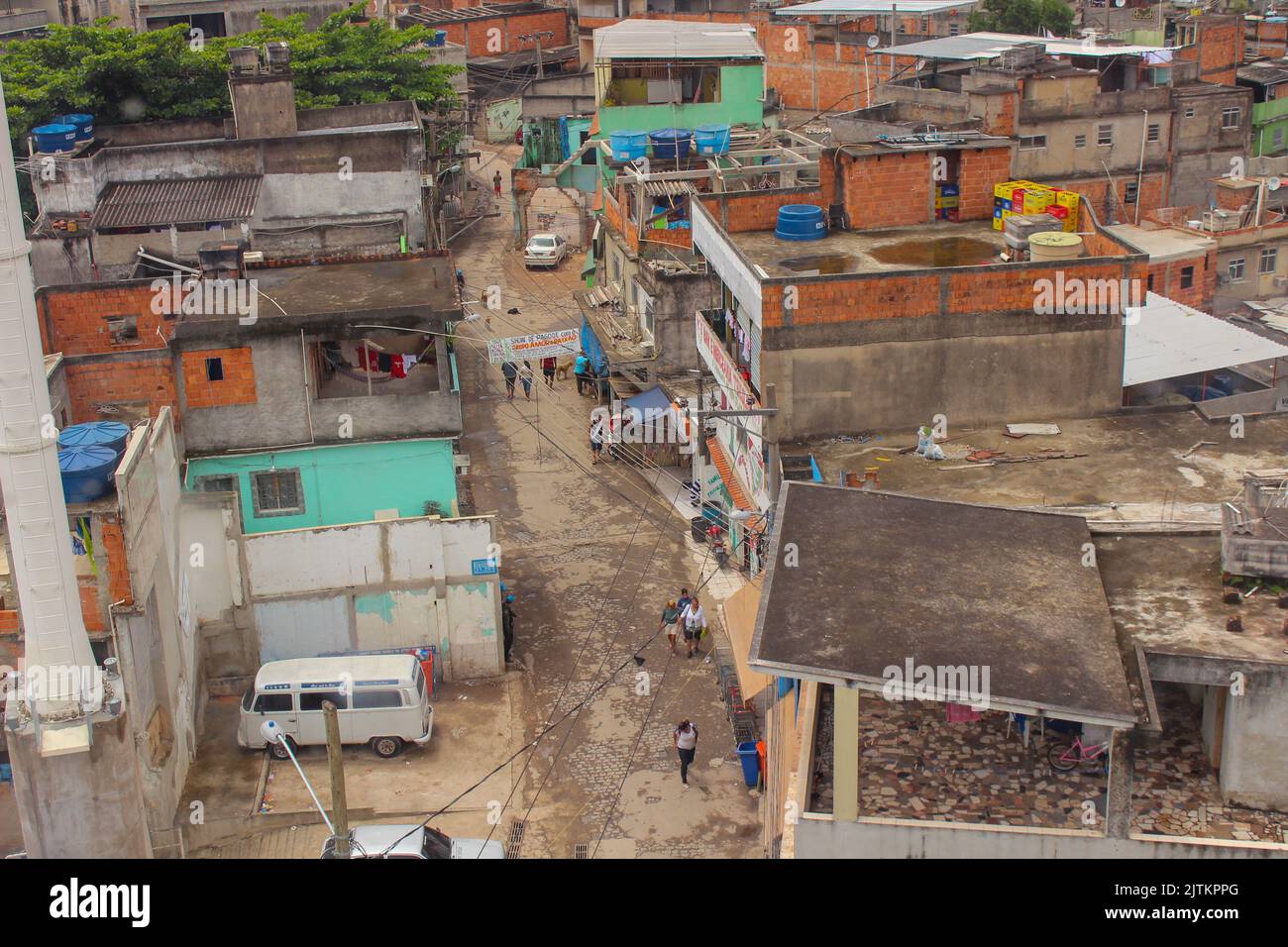 german slum complex (Complexo do Alemão) in rio de janeiro brazil Stock ...