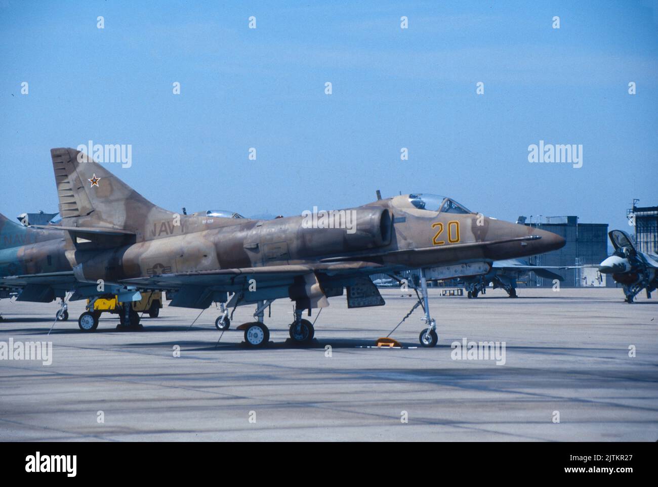 United States Navy Douglas A-4 Skyhawk from VF-126, Pacific Fleet ...