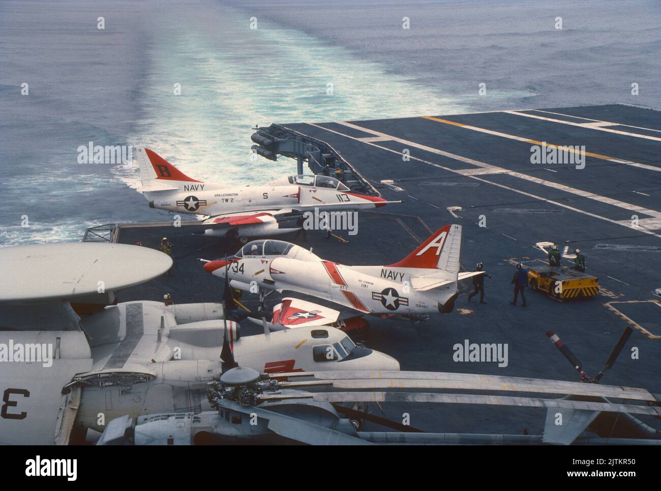Douglas A-4 Skyhawk aggressor aircraft used by instructors at the Navy ...