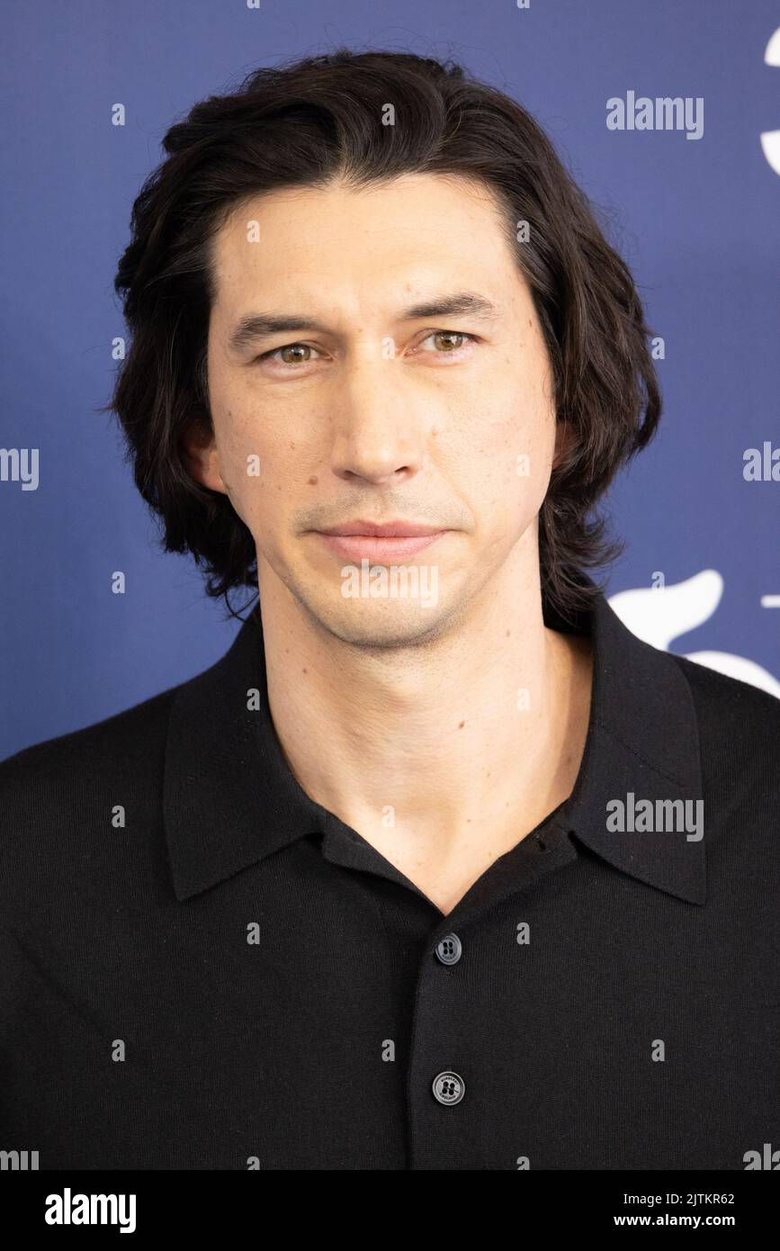 Adam Driver attends the photocall for "White Noise" at the 79th Venice ...