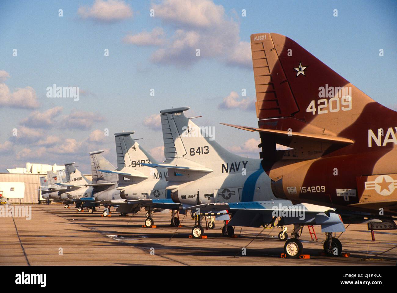 United States Navy Douglas A-4 Skyhawk from VF-126, Pacific Fleet ...