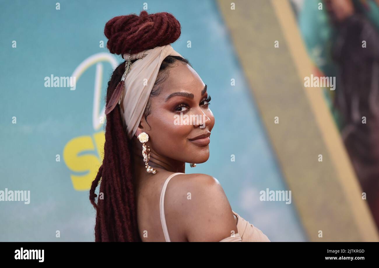 Meagan Good arriving to Netflix’s ‘Day Shift’ Los Angeles Premiere at ...
