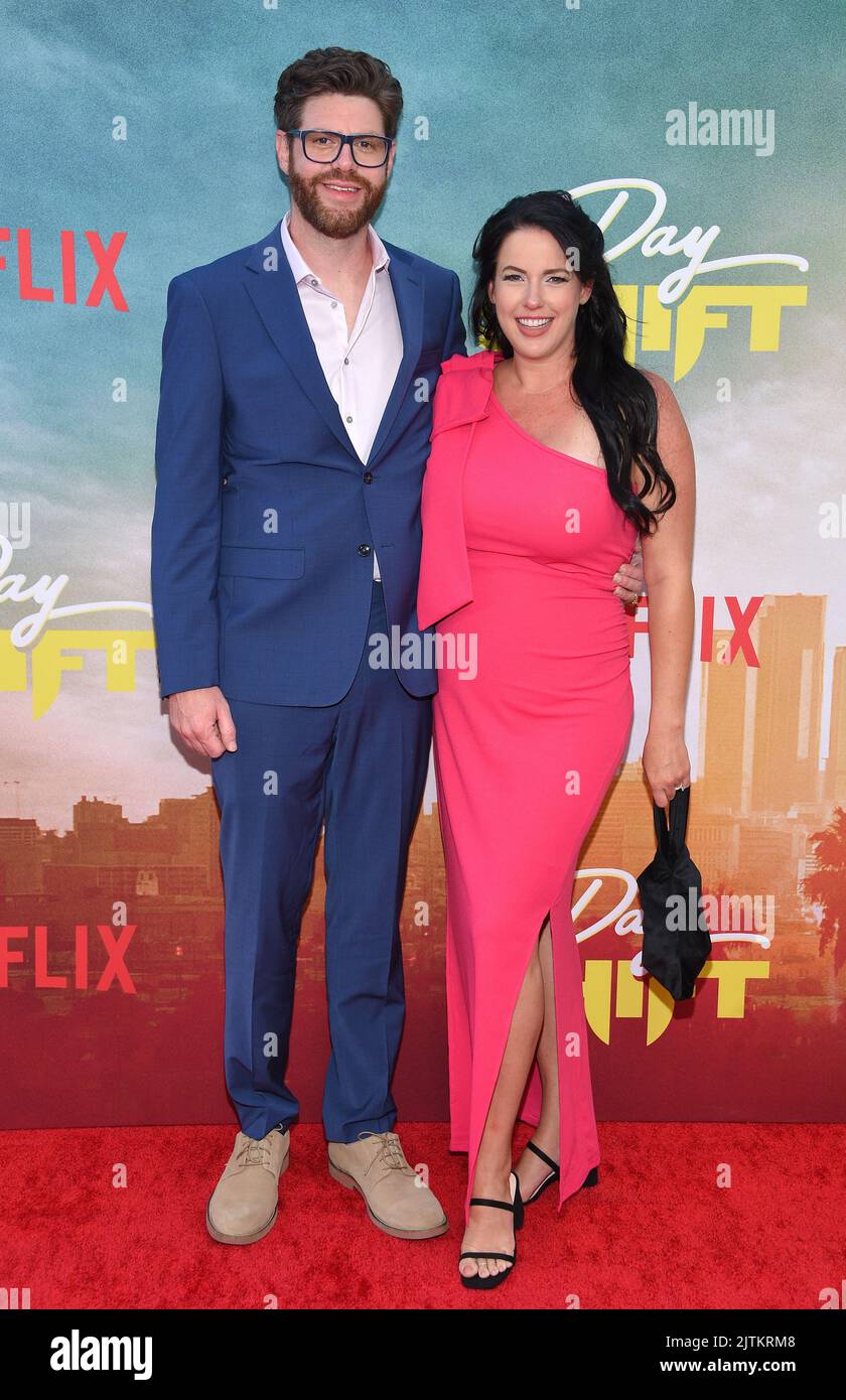 Tyler Tice arriving to Netflix’s ‘Day Shift’ Los Angeles Premiere at ...