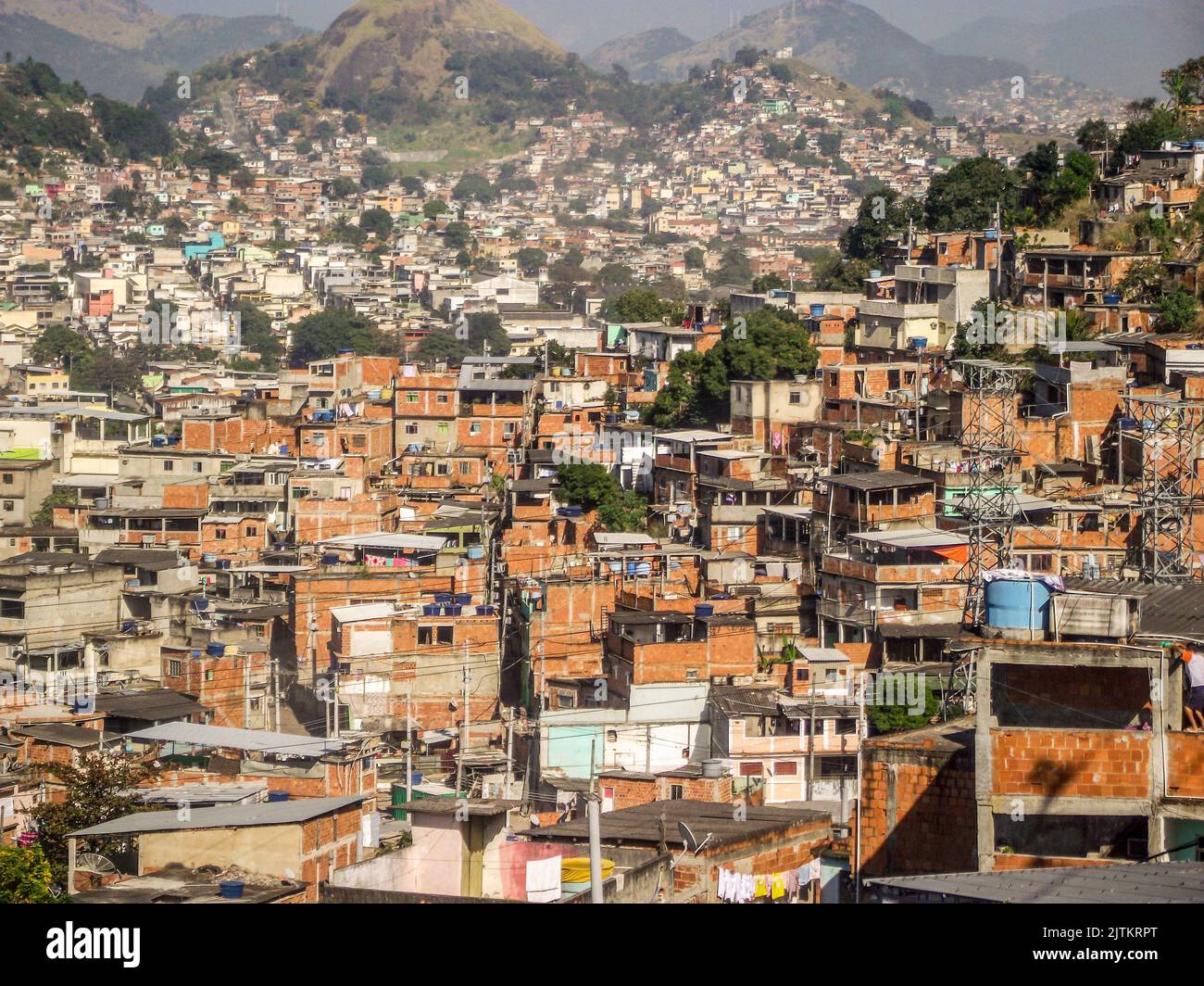german slum complex (Complexo do Alemão) in rio de janeiro brazil Stock ...