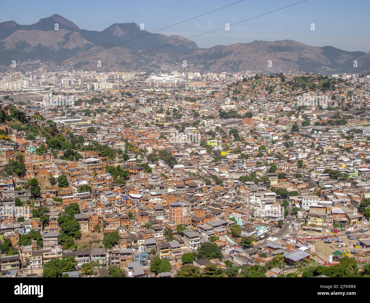 german slum complex (Complexo do Alemão) in rio de janeiro brazil Stock ...