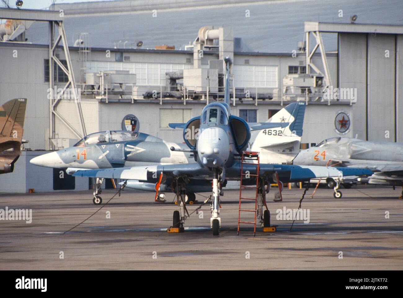 United States Navy Douglas A-4 Skyhawk from VF-126, Pacific Fleet ...