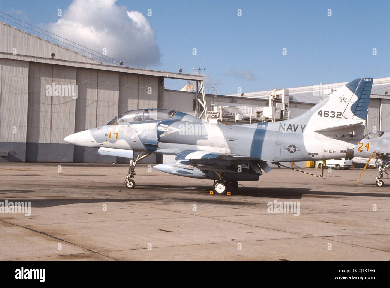 United States Navy Douglas A-4 Skyhawk from VF-126, Pacific Fleet ...