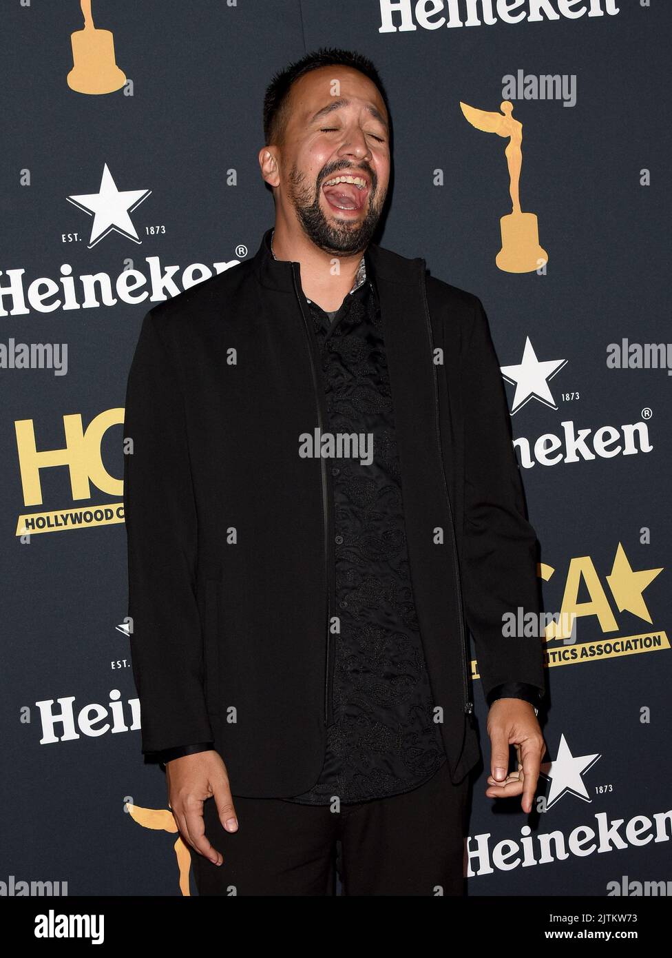 Lin-Manuel Miranda arriving at the 5th Annual HCA Film Awards held at ...