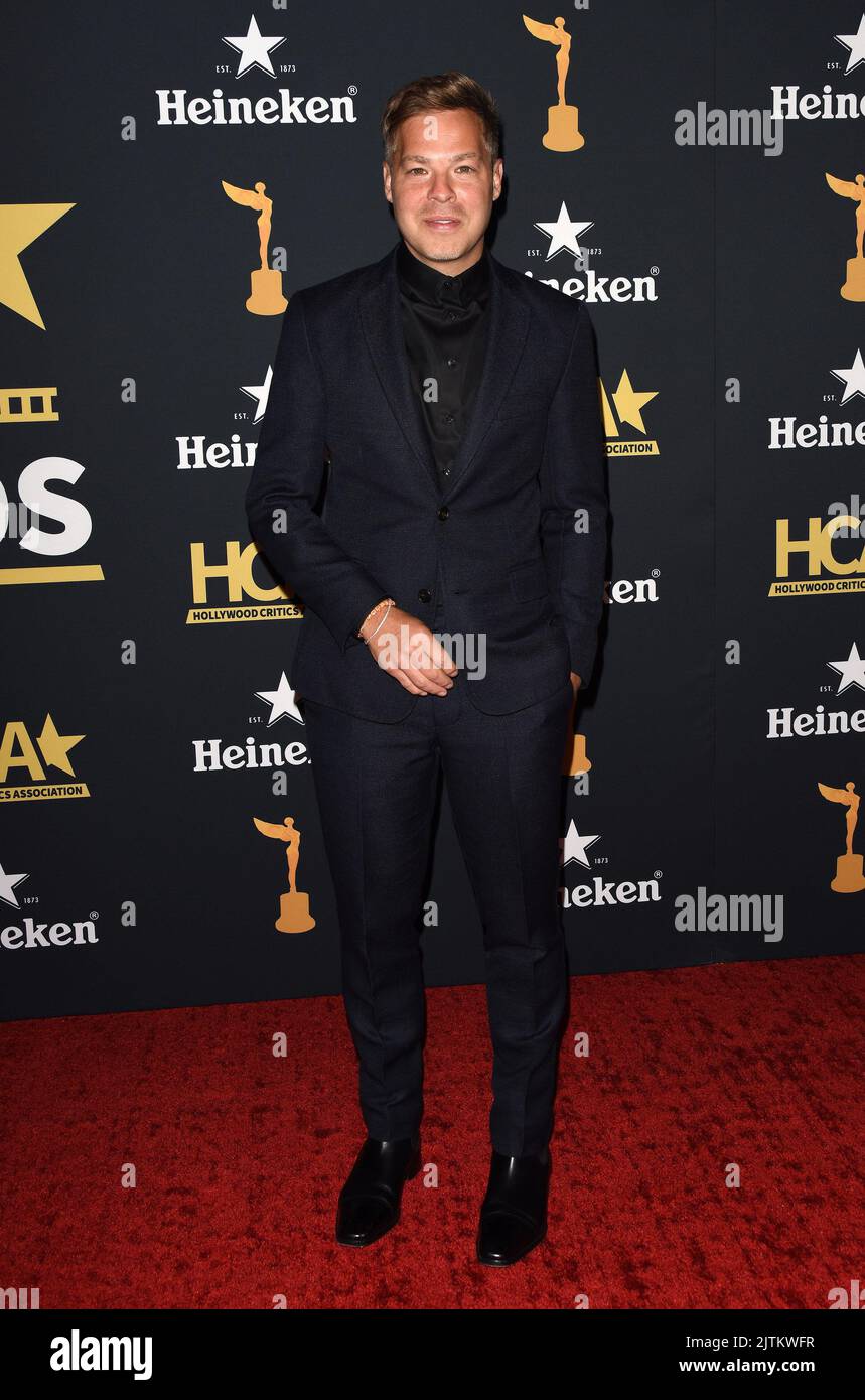 Zach Baylin arriving at the 5th Annual HCA Film Awards held at Avalon ...