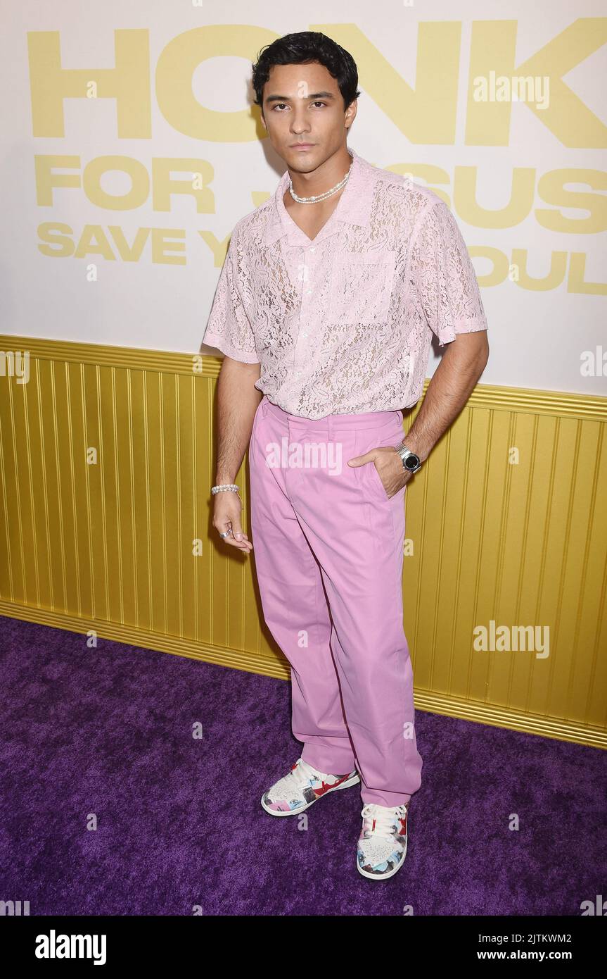 Brandon Perea arriving to the "Honk For Jesus. Save Your Soul" Premiere ...