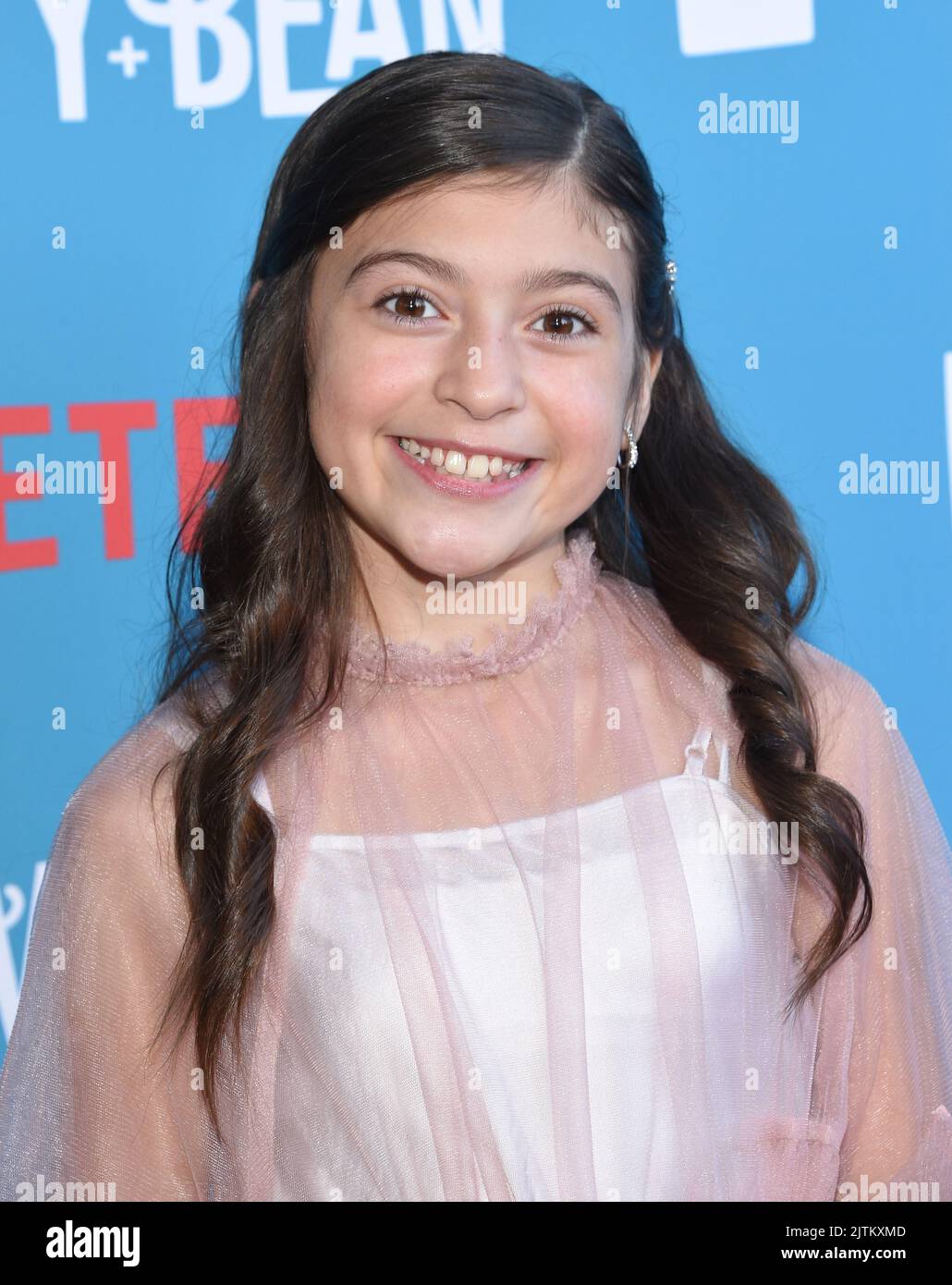 Keslee Blalock arriving to Netflix’s ‘Ivy + Bean’ Premiere at Harmony Gold Theater on April 04 ...