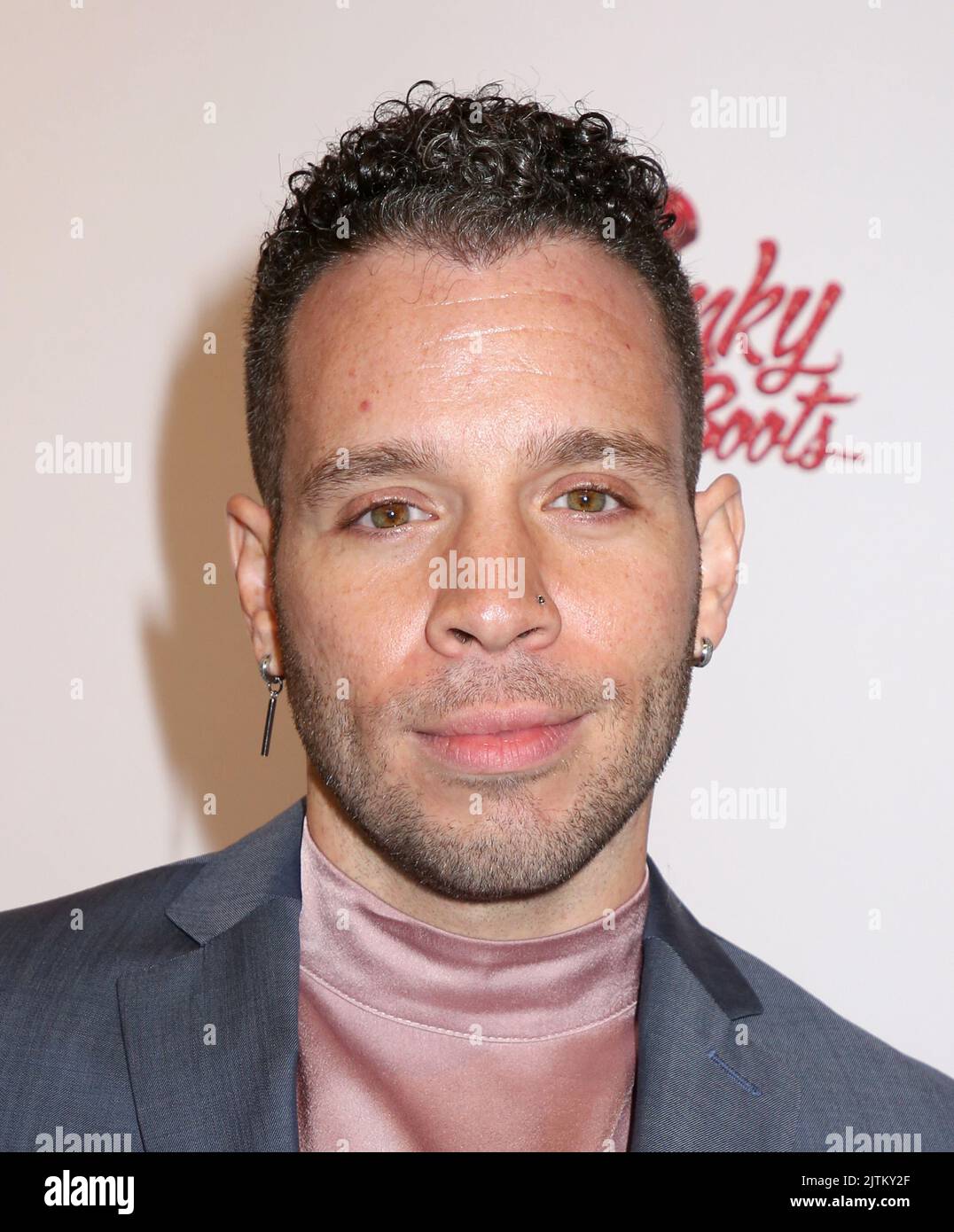 Robin de Jesus attending 'Kinky Boots' Off-Broadway Opening Night held ...