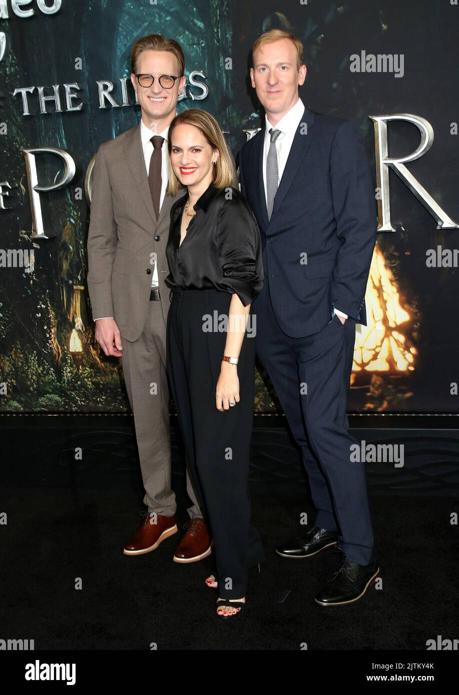 J. D. Payne, Lindsey Weber and Patrick McKay attending 'The Lord of The ...