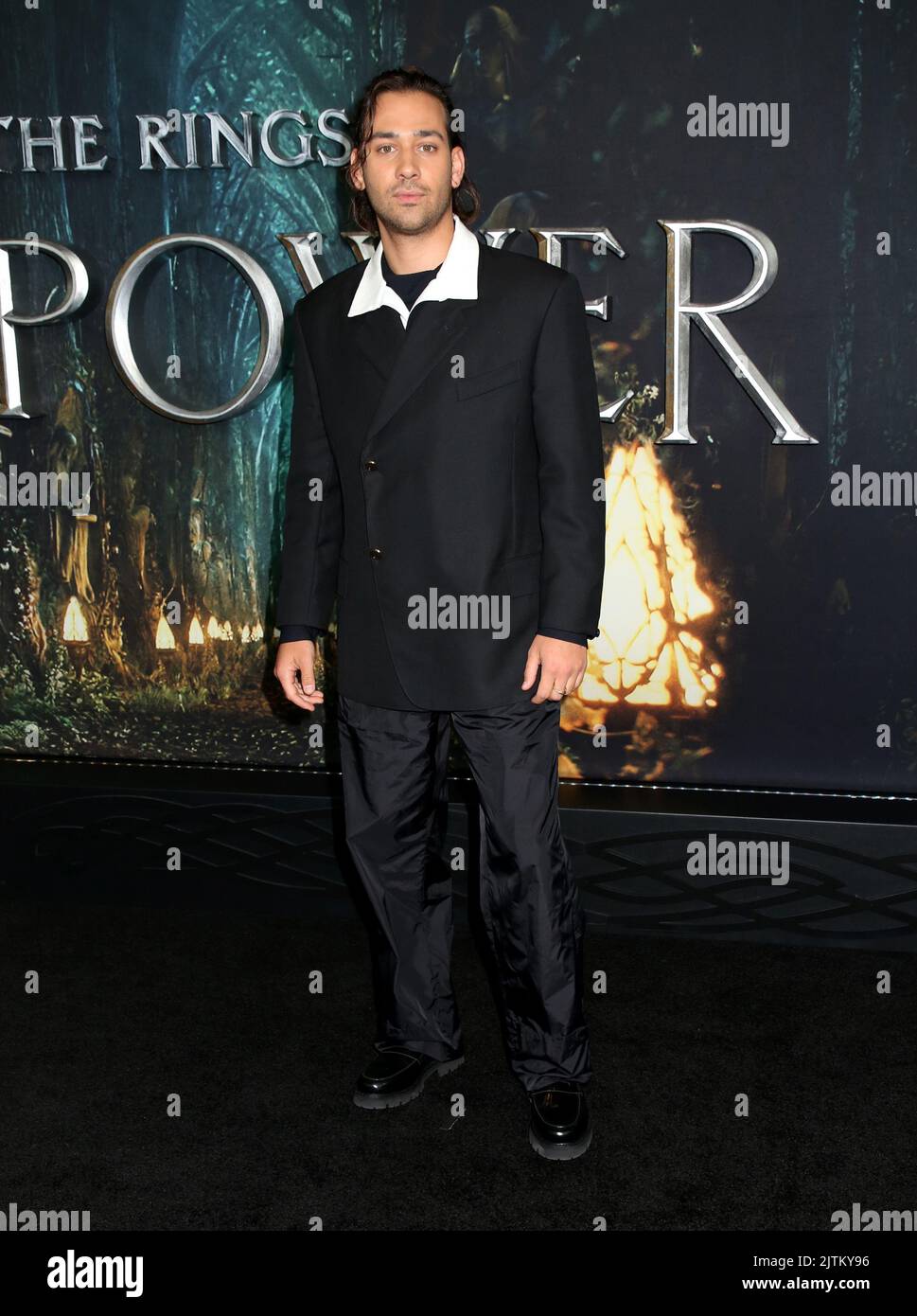 Maxim Baldry attending 'The Lord of The Rings: The Rings of Power' New ...