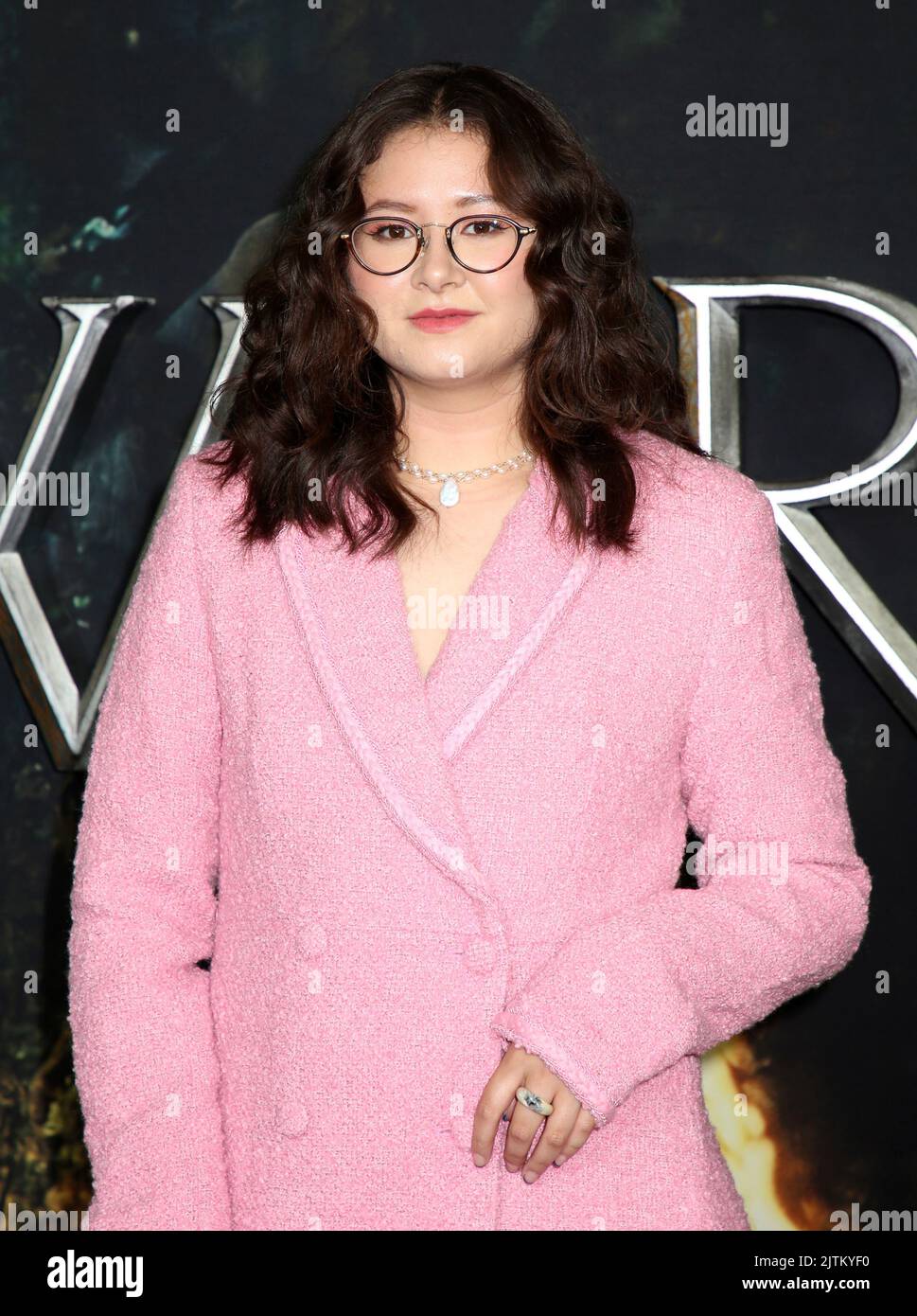 Megan Richards attending 'The Lord of The Rings: The Rings of Power ...