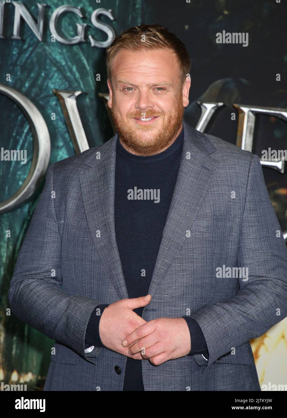 Owain Arthur attending 'The Lord of The Rings: The Rings of Power' New ...