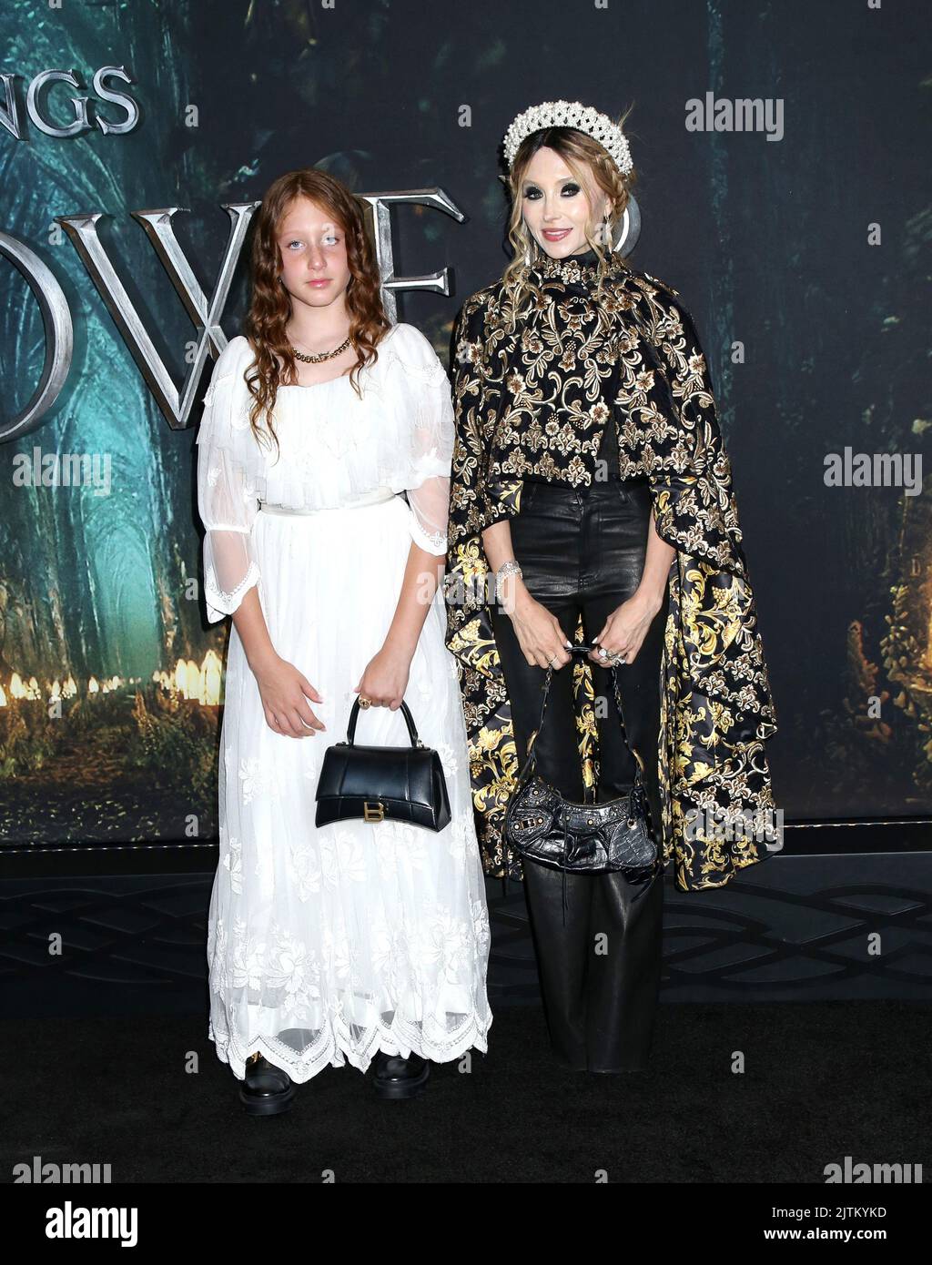 Stacey Bendet and daughter Eloise attending 'The Lord of The Rings: The ...