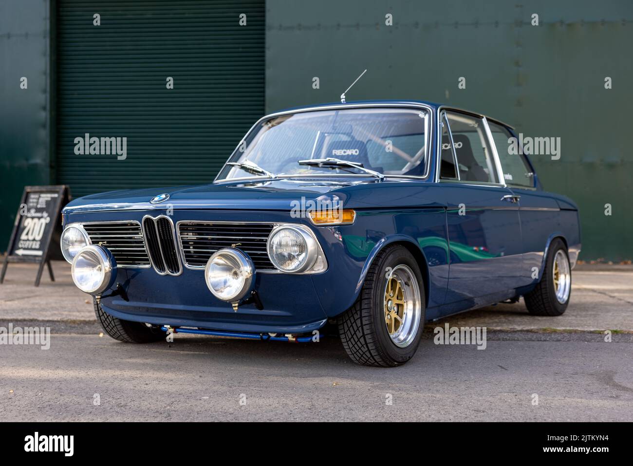Beautiful example of a BMW 2002, on display at the Bicester Heritage ...