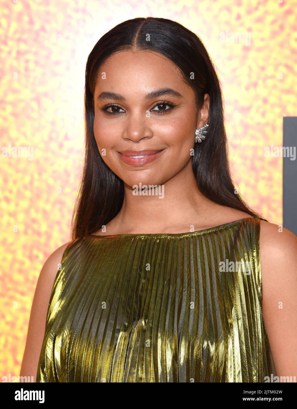 Nesta Cooper arriving to Apple TV+ ‘See’ Season 3 Premiere at Directors ...