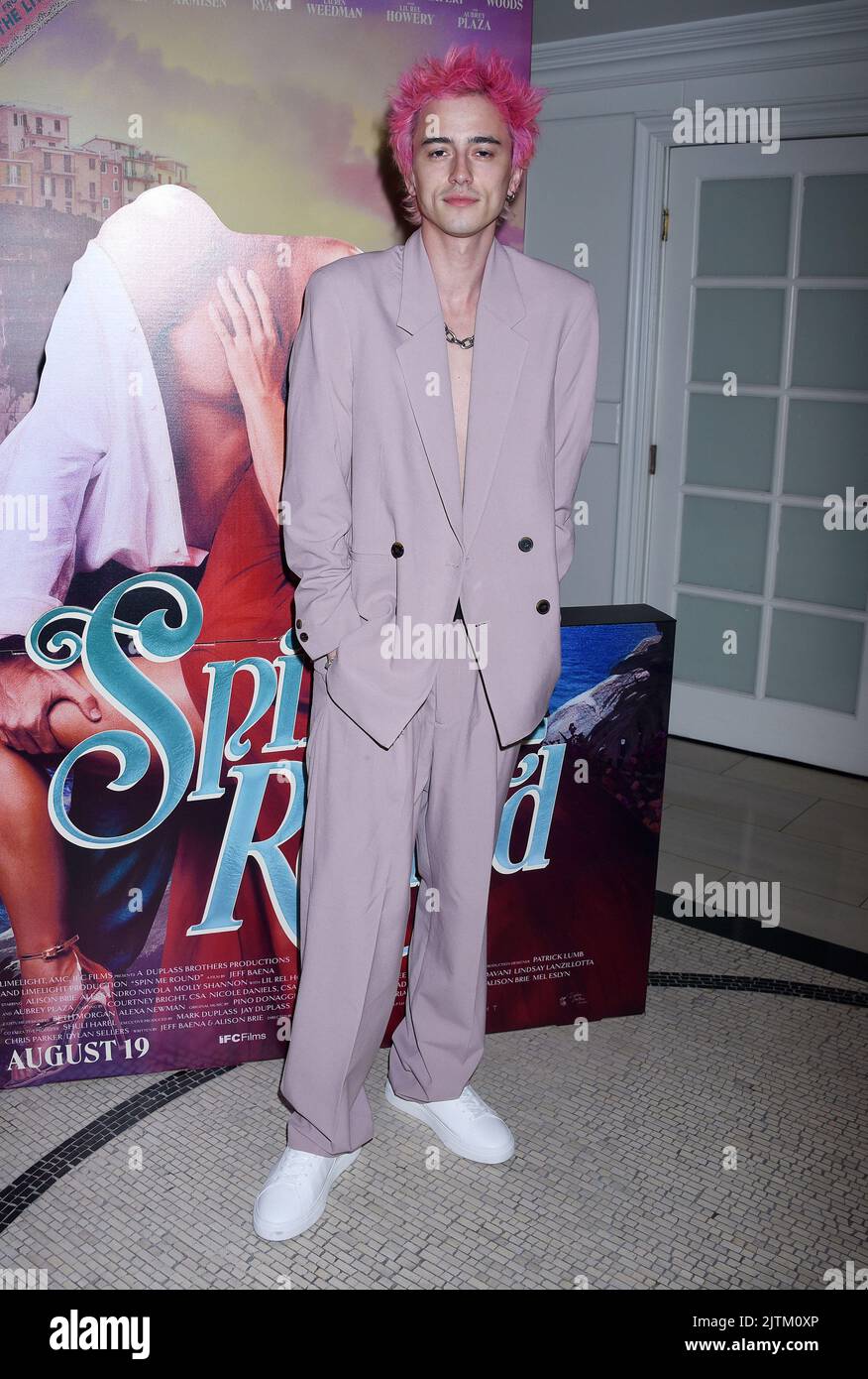 Lucas Machado arriving to the "Spin Me Around" Los Angeles Special ...