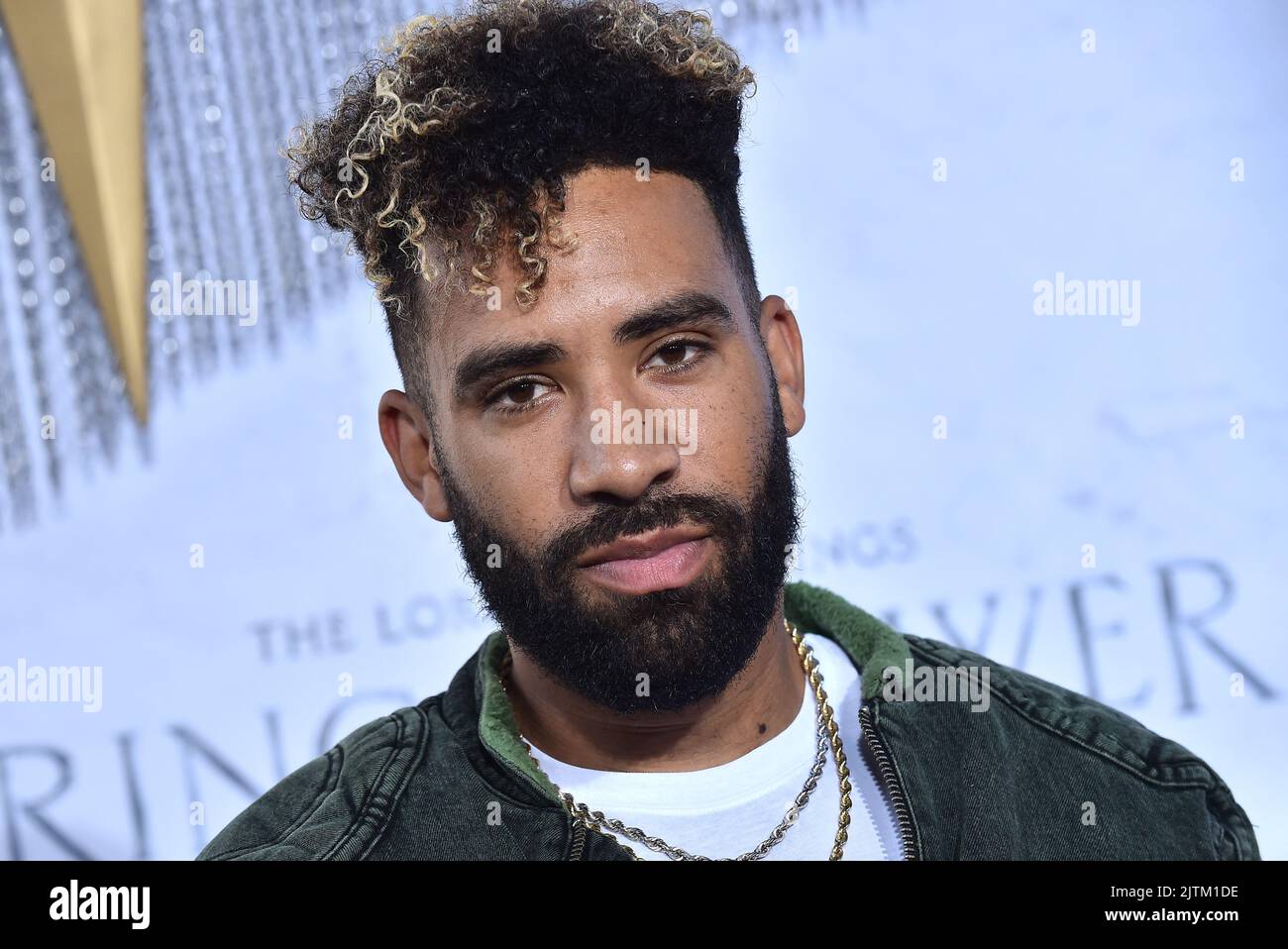 Kyle Harvey arriving to "The Lord of the Rings: The Rings of Power" Los ...