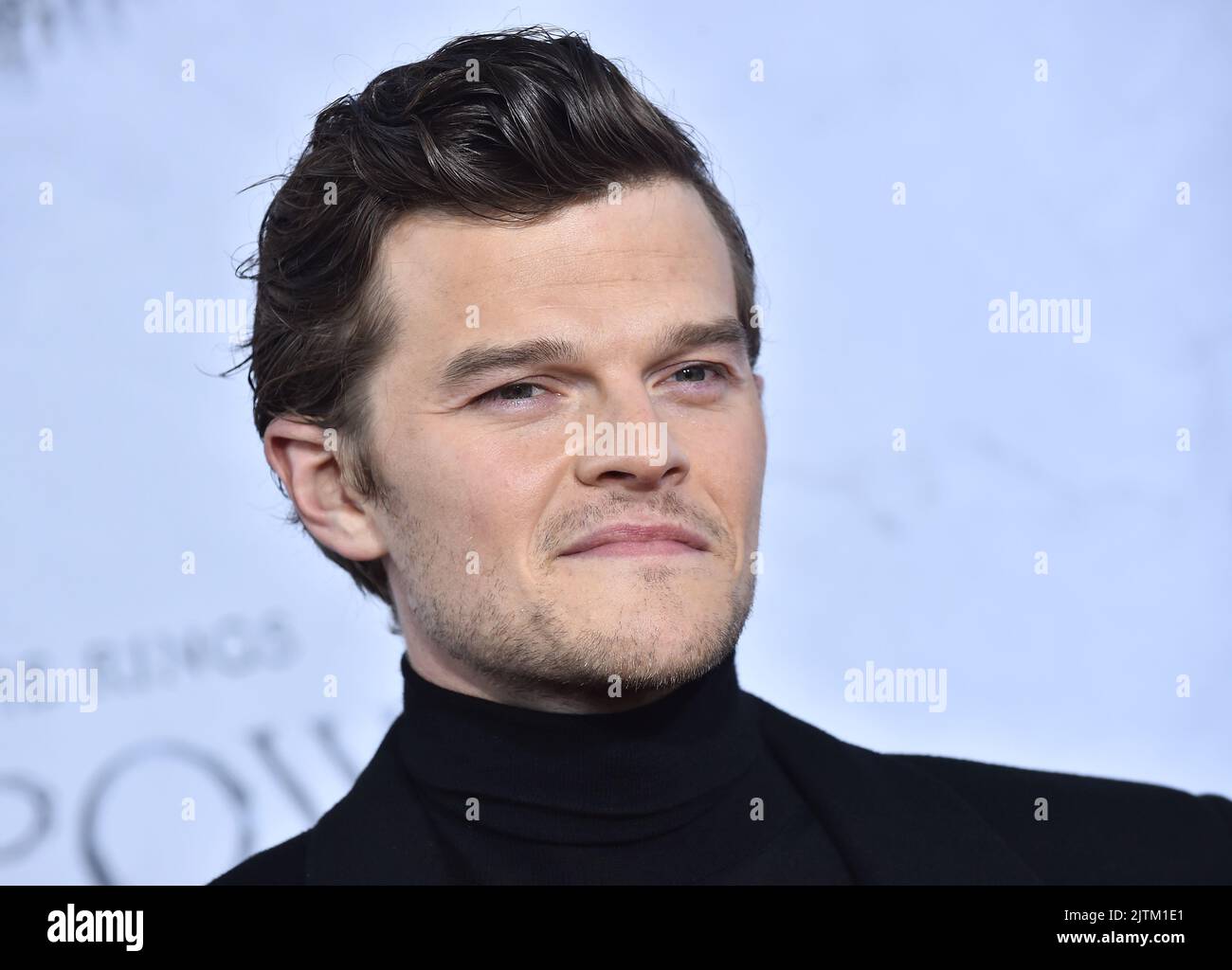 Robert Aramayo arriving to "The Lord of the Rings: The Rings of Power ...