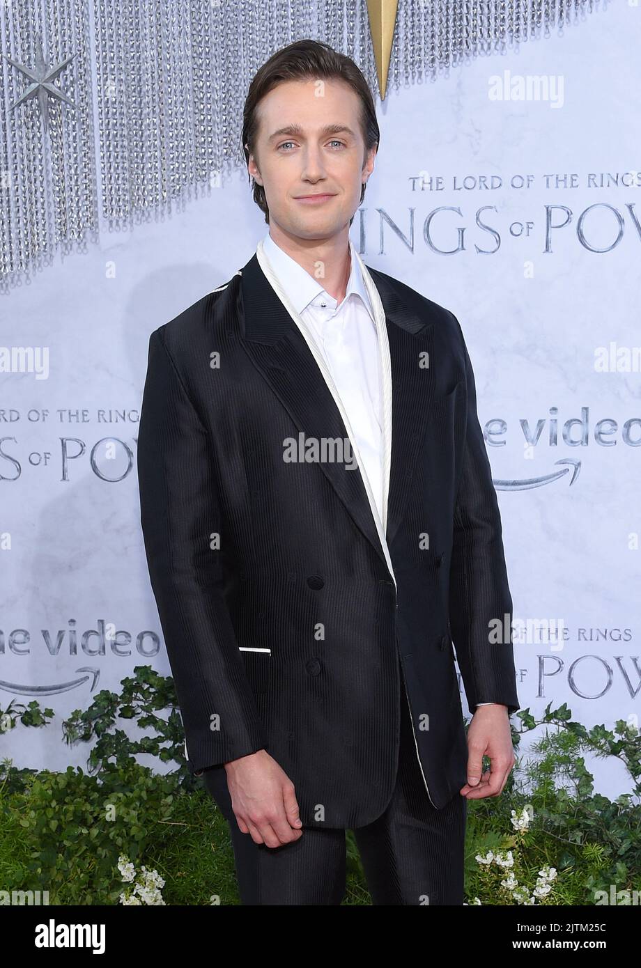 Leon Wadham arriving to "The Lord of the Rings: The Rings of Power" Los ...
