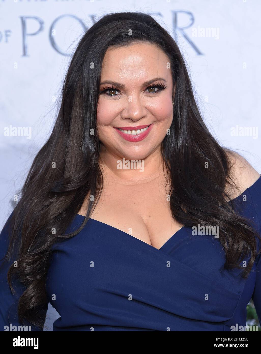 Gloria Calderon Kellet arriving to "The Lord of the Rings: The Rings of ...