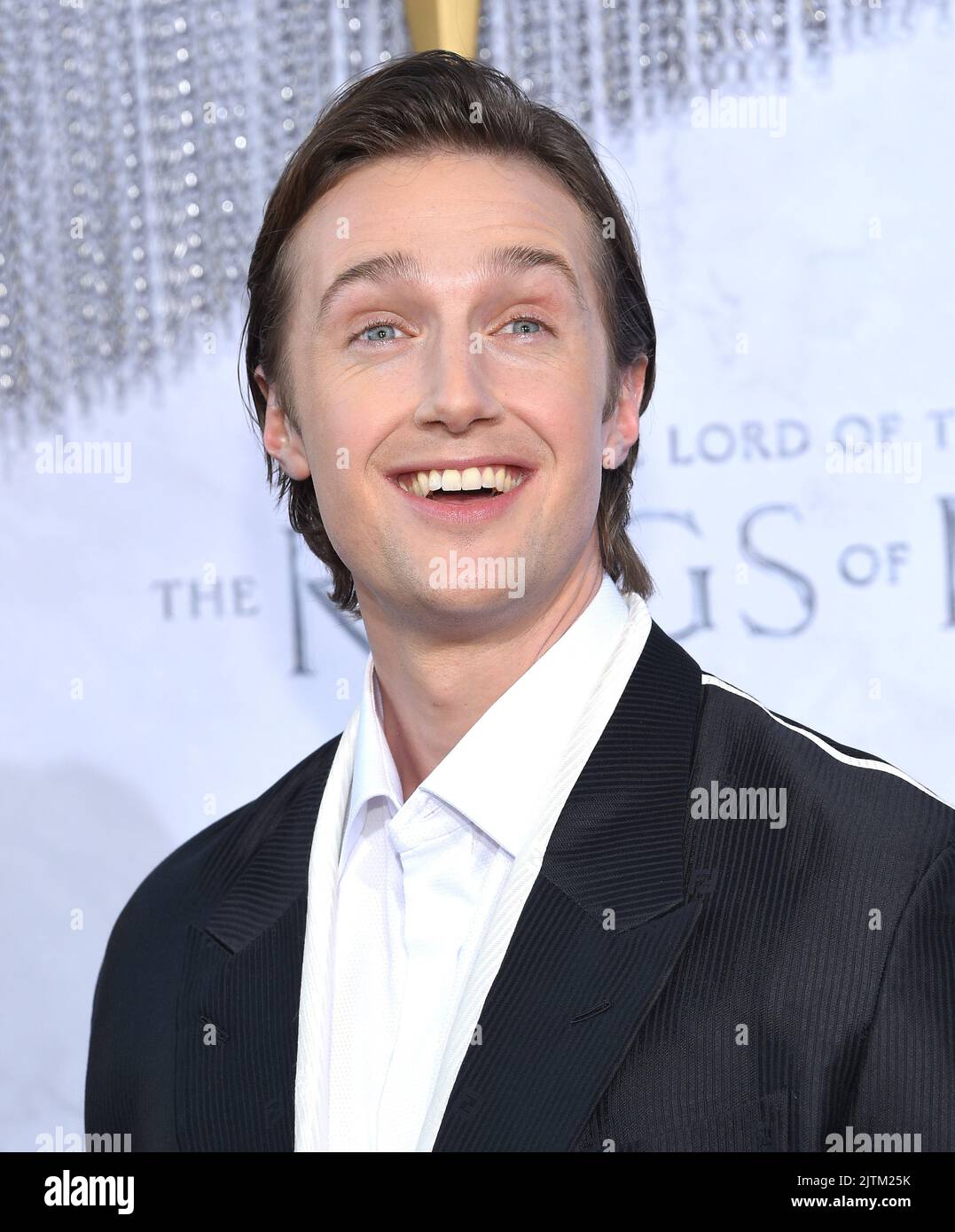 Leon Wadham arriving to "The Lord of the Rings: The Rings of Power" Los ...