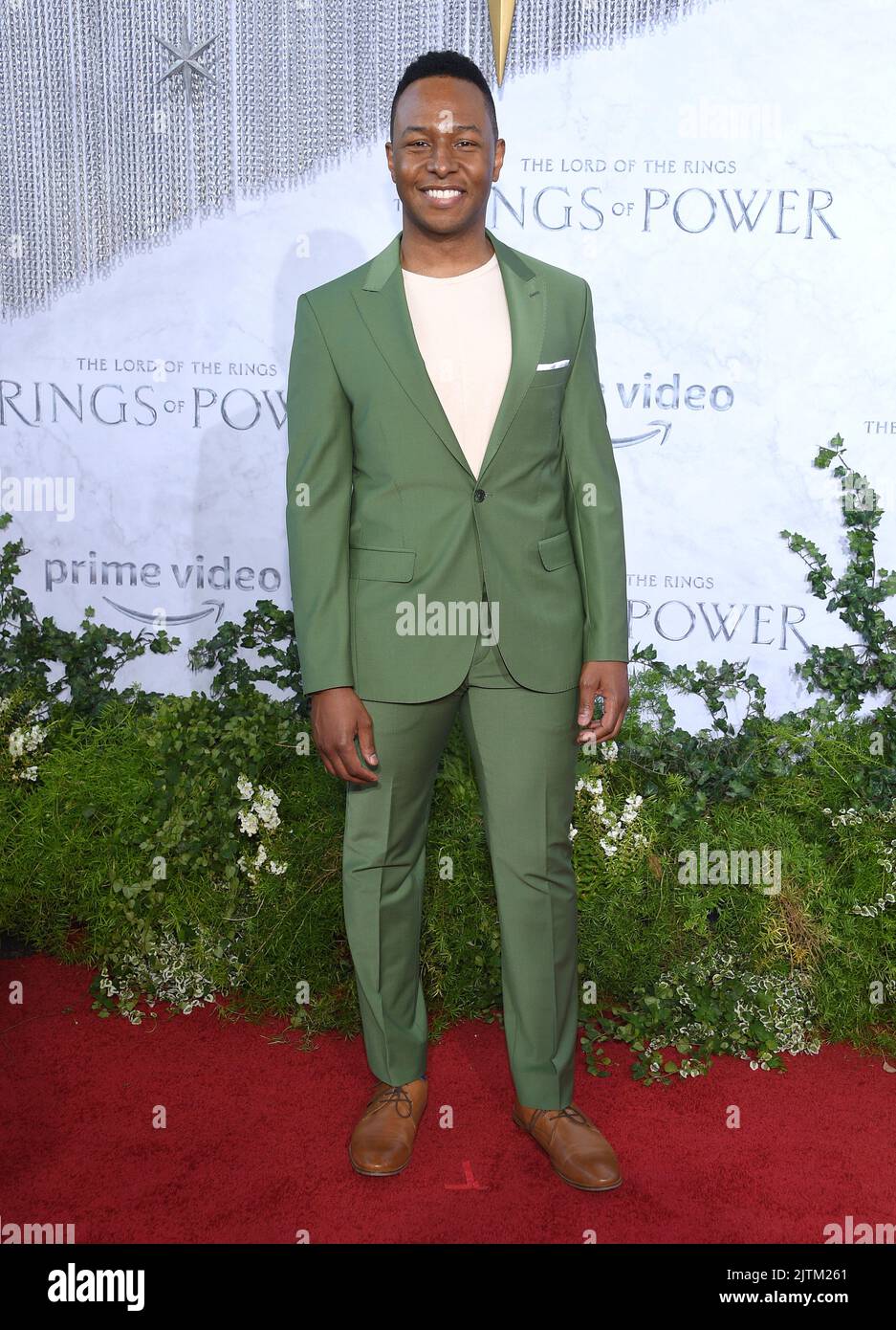 Burl Moseley arriving to "The Lord of the Rings: The Rings of Power ...