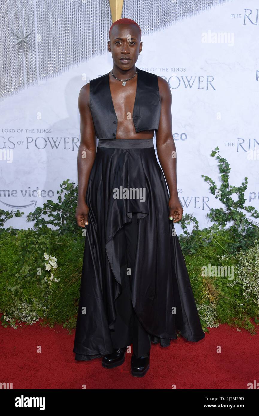 Vincint arriving to "The Lord of the Rings: The Rings of Power" Los ...