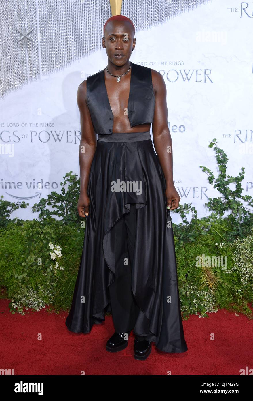 Vincint arriving to "The Lord of the Rings: The Rings of Power" Los ...