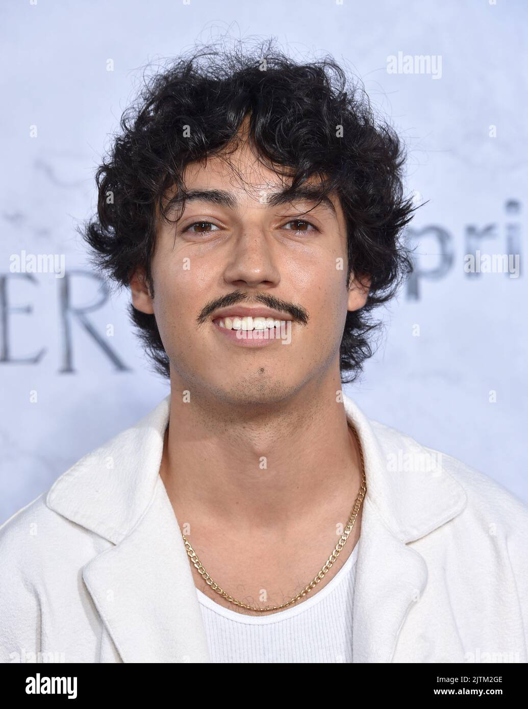 Austin Martinez arriving to "The Lord of the Rings: The Rings of Power ...