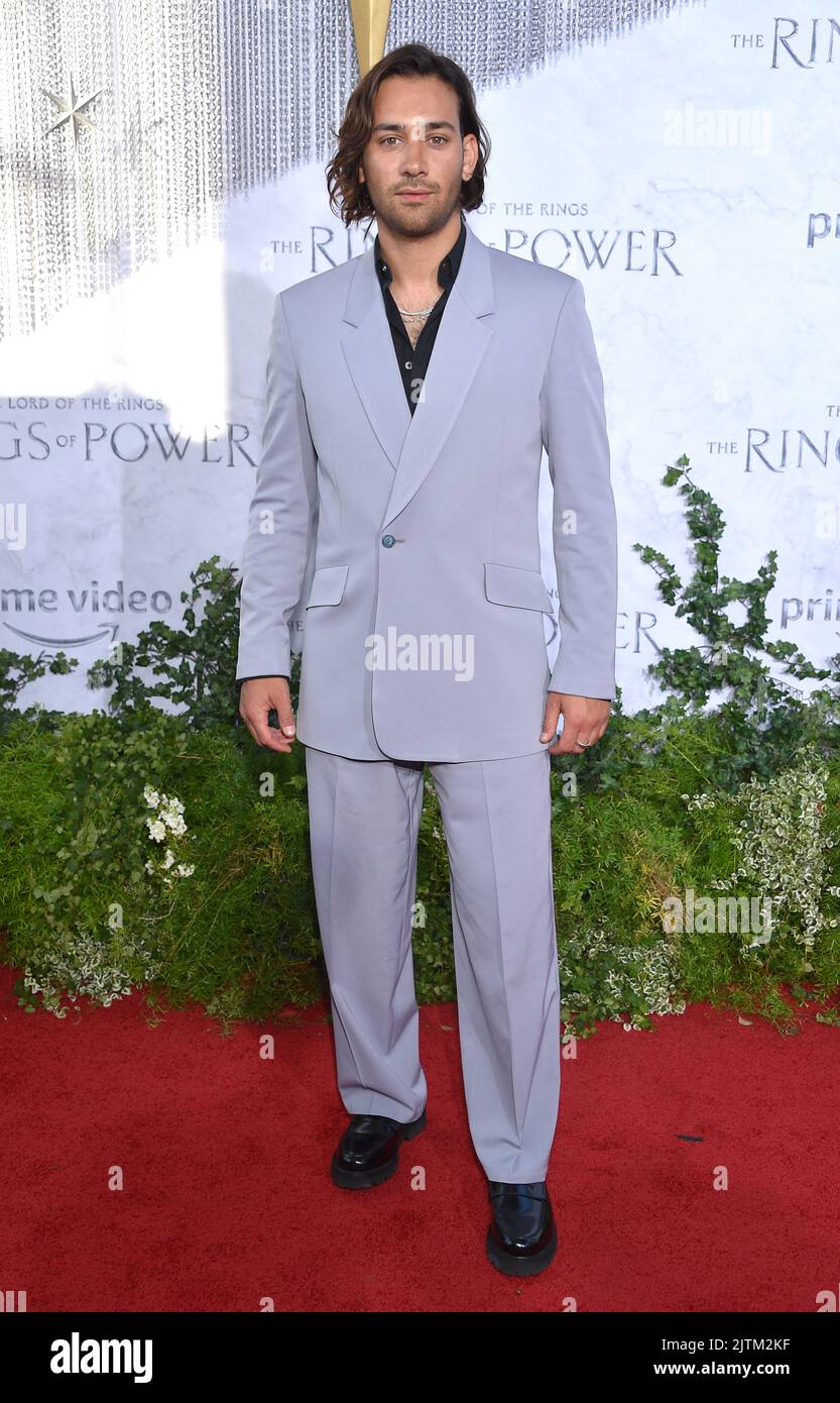 Maxim Baldry arriving to "The Lord of the Rings: The Rings of Power ...