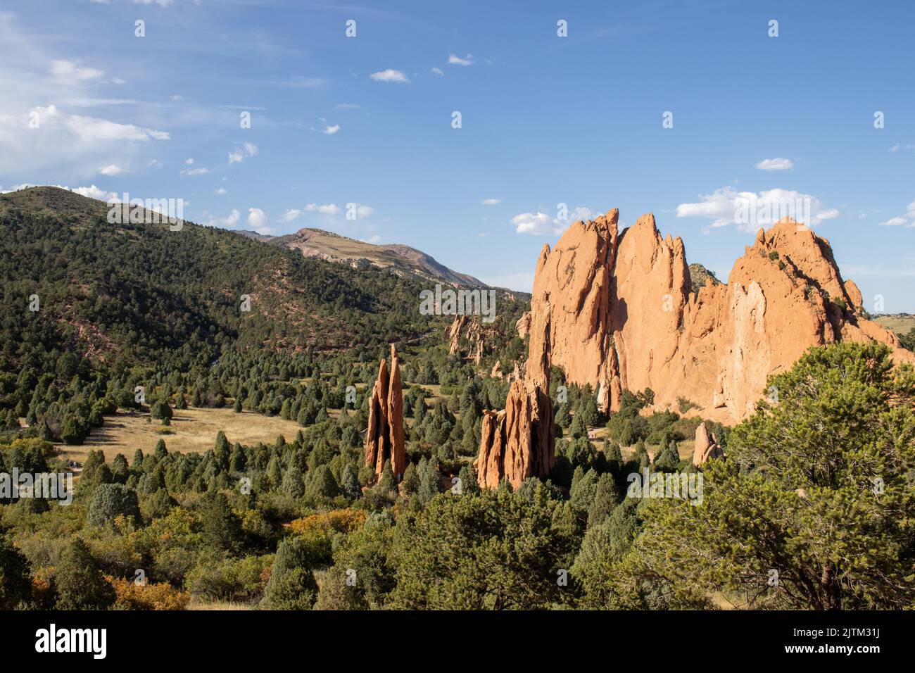 Garden of the Gods Park Stock Photo - Alamy