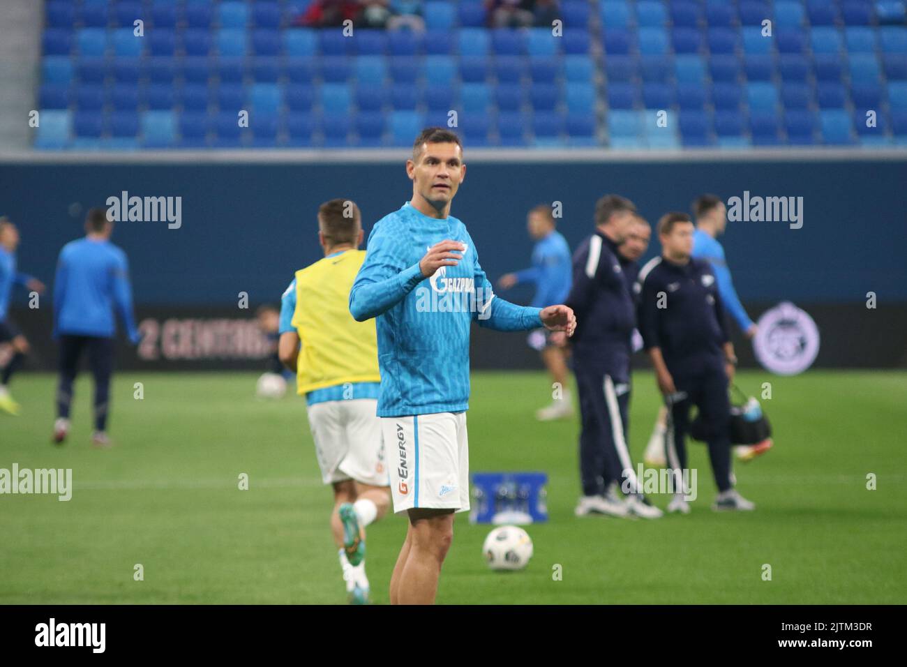 Saint Petersburg, Russia, 31 August 2022: Football. Russian Cup 2022 ...