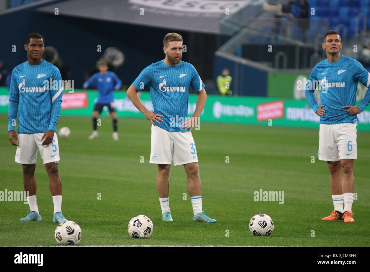 Saint Petersburg, Russia, 31 August 2022: Football. Russian Cup 2022 ...