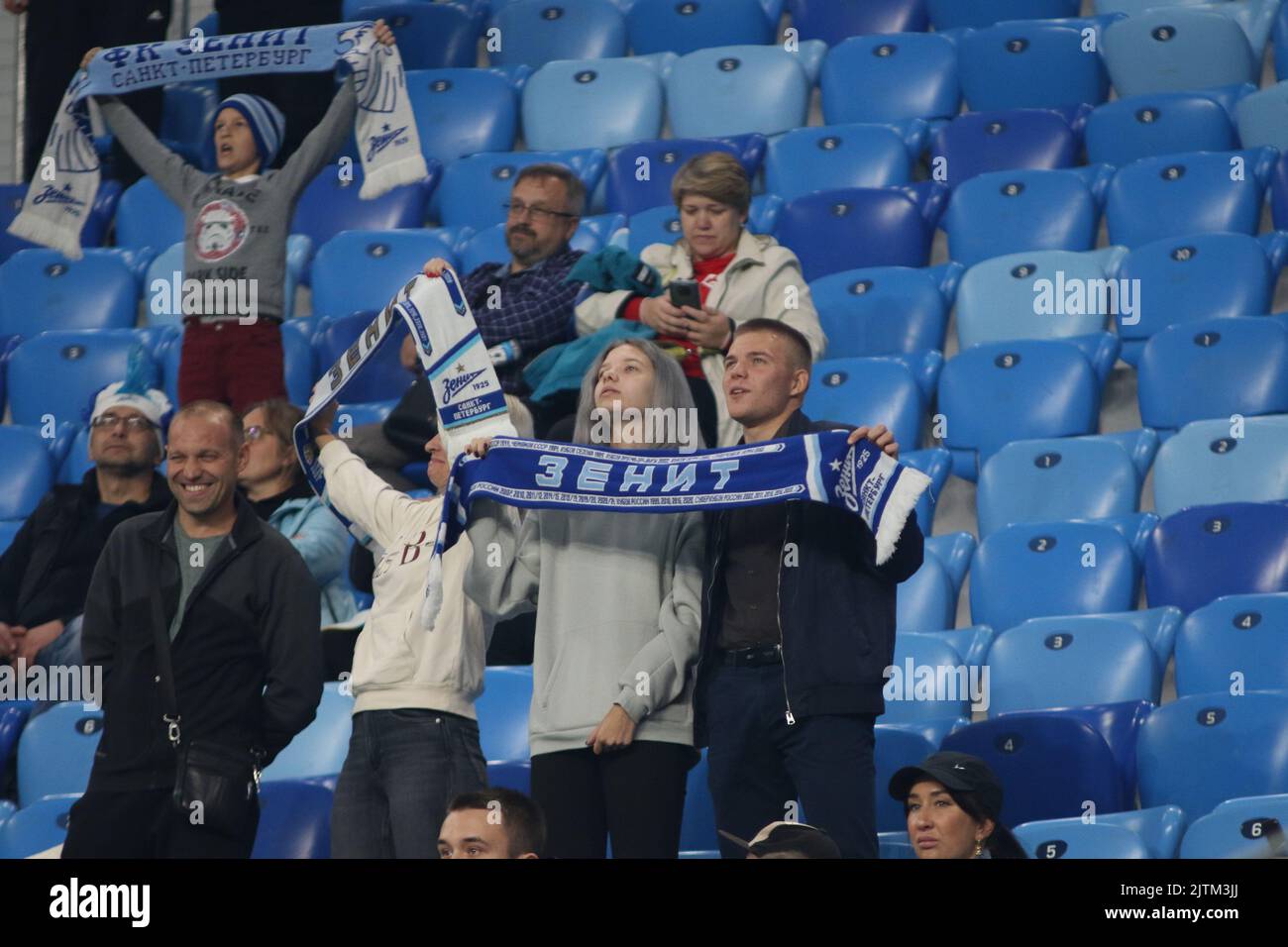 Saint Petersburg, Russia, 31 August 2022: Football. Russian Cup 2022 ...
