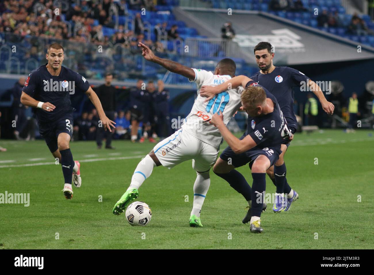 Saint Petersburg, Russia, 31 August 2022: Football. Russian Cup 2022 ...
