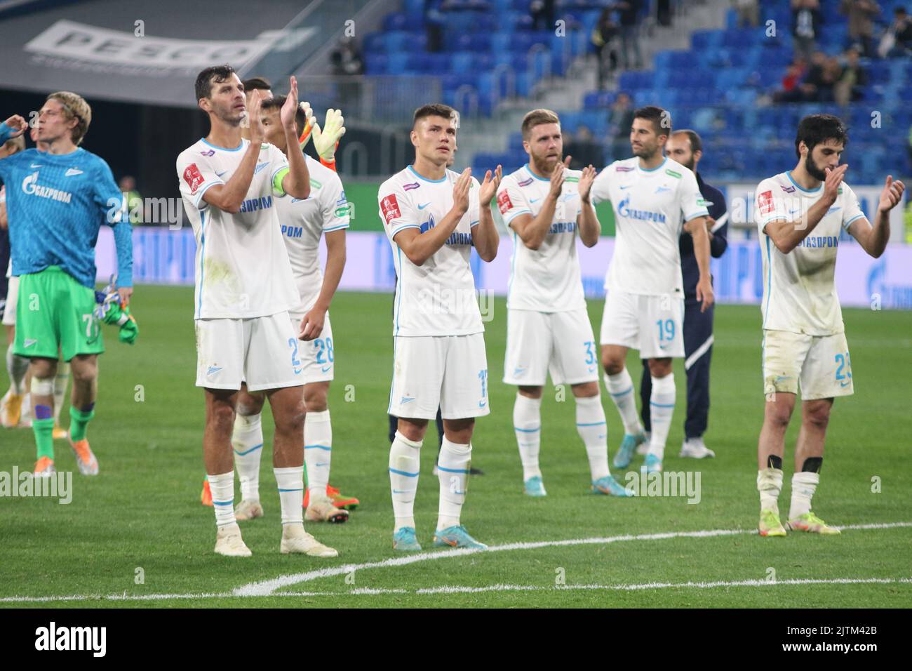 Saint Petersburg, Russia, 31 August 2022: Football. Russian Cup 2022 ...